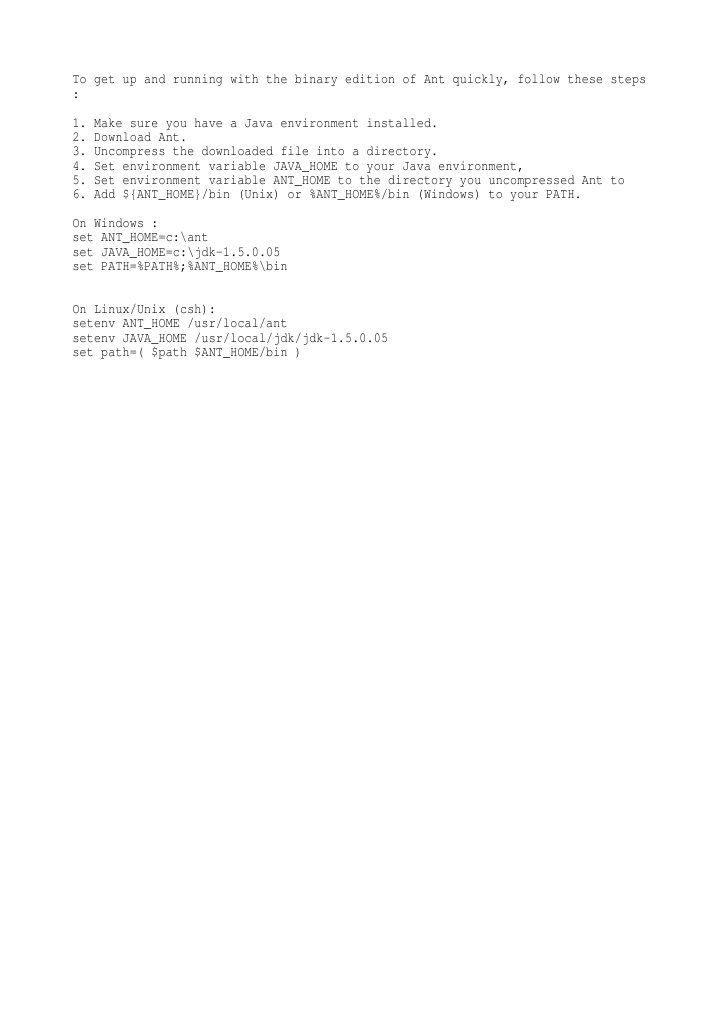 Ant Build | PDF | Computers | Technology & Engineering