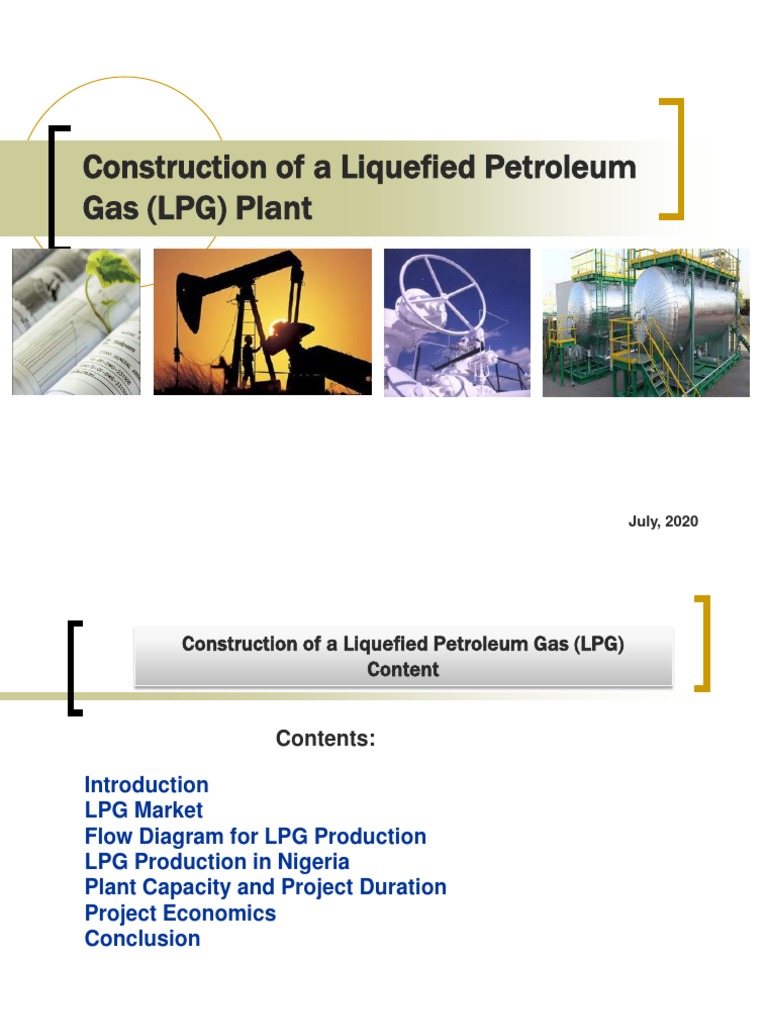 Lpg Plant Presentation Download Free Pdf Liquefied Petroleum Gas