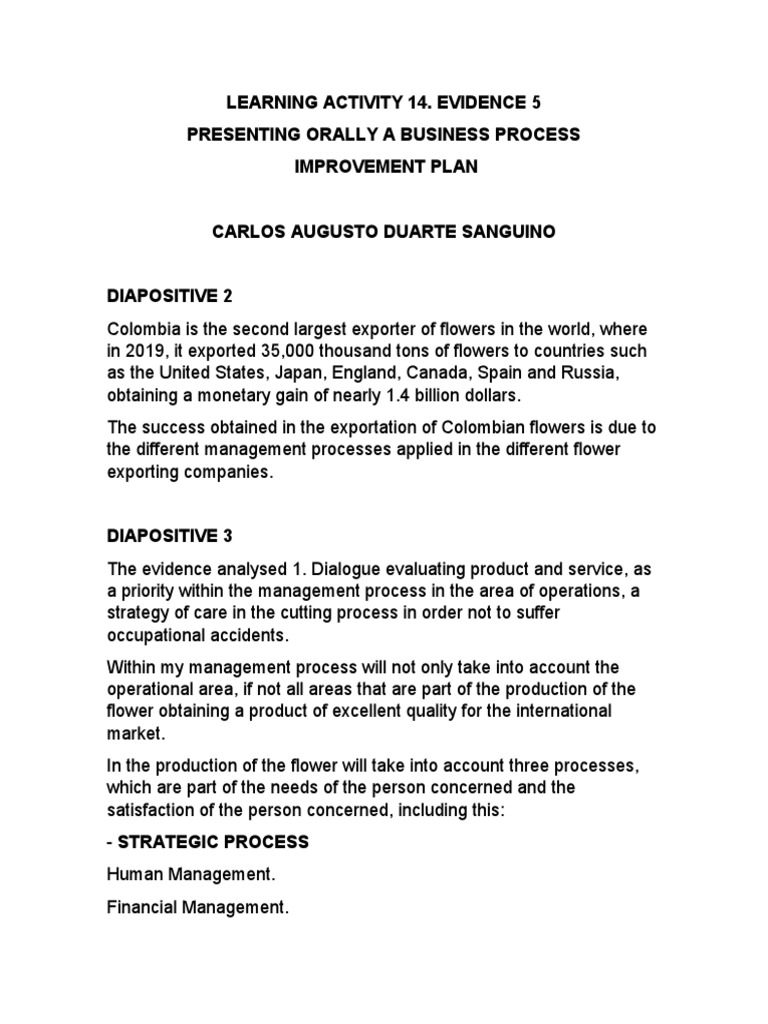 Activity 14. Evidence 5. Writen | PDF | Occupational Safety And Health ...