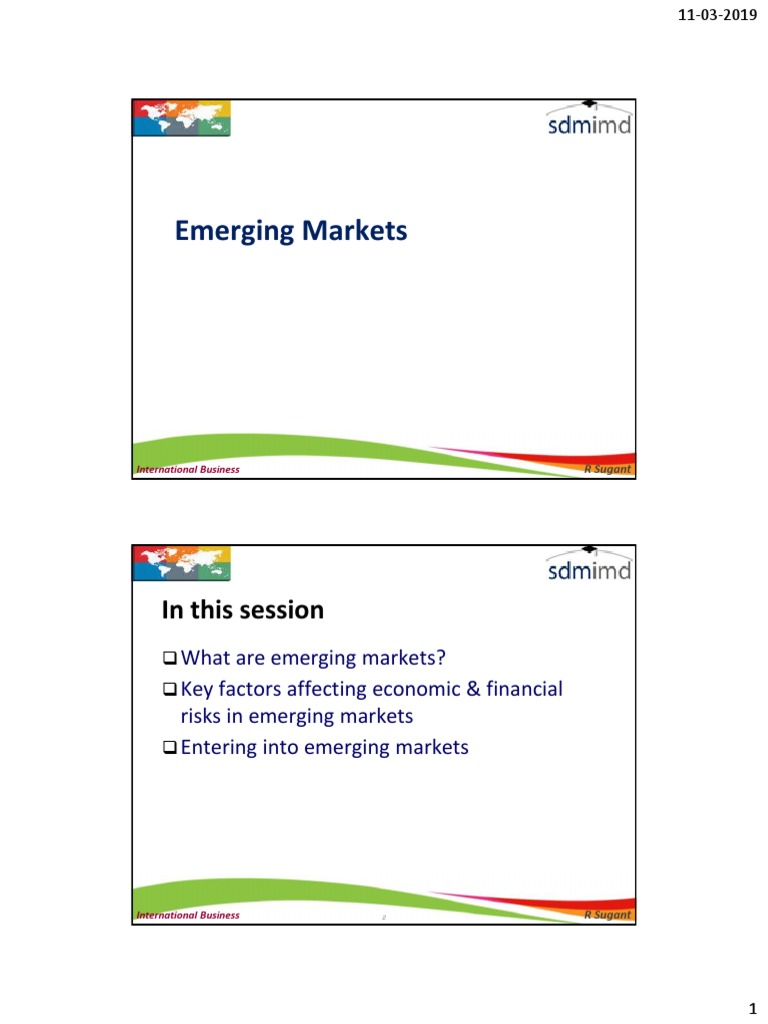 Module 10 - Emerging Markets | PDF | Economic Growth | Economies