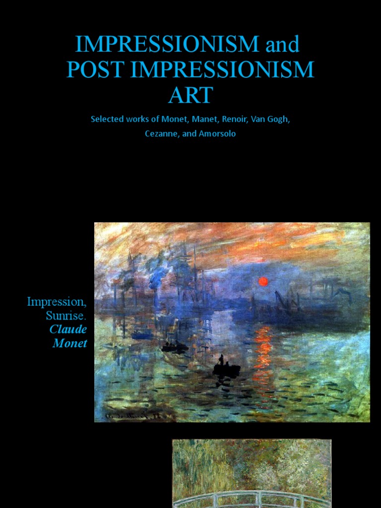 Impressionism & Post-Impressionism Art | PDF | Art