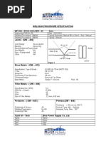 PQR Editable Sample | PDF | Welding | Construction