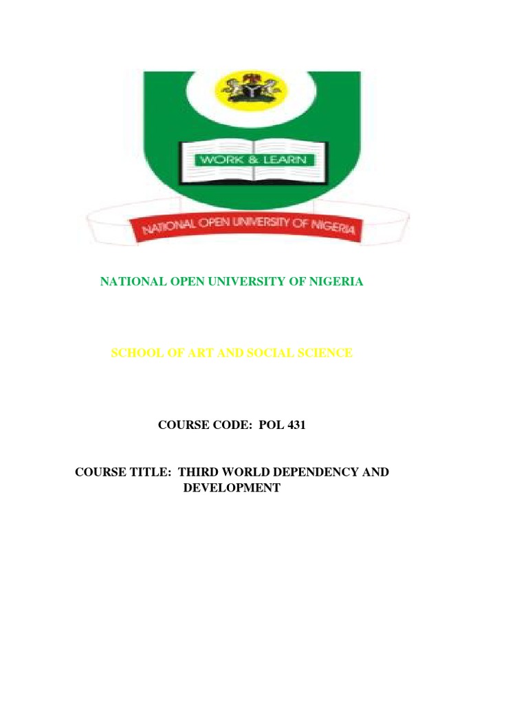 Pol 431 | PDF | Third World | Poverty