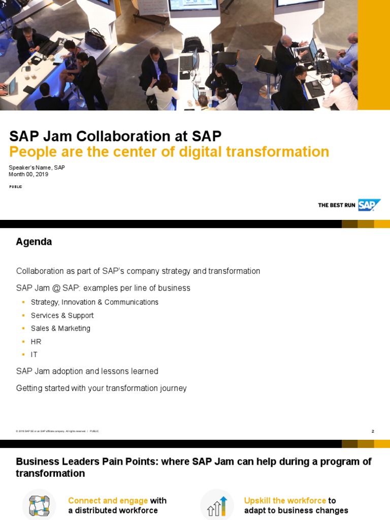 Use Cases - SAP Jam at SAP | PDF | Sap Se | Mentorship