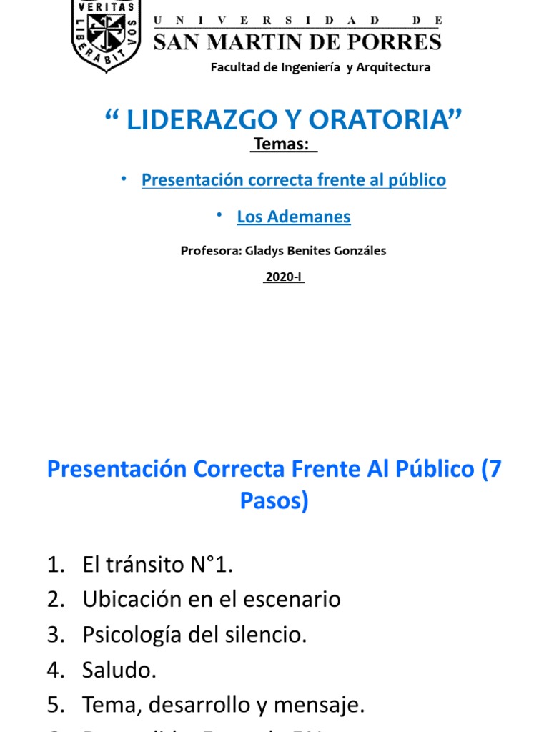 3 - Los Ademanes y Rostros | PDF