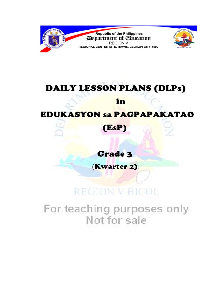 ESP Grade 3 2nd Q | PDF