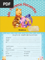 Libro de Recuerdos Bebé en A4 | PDF