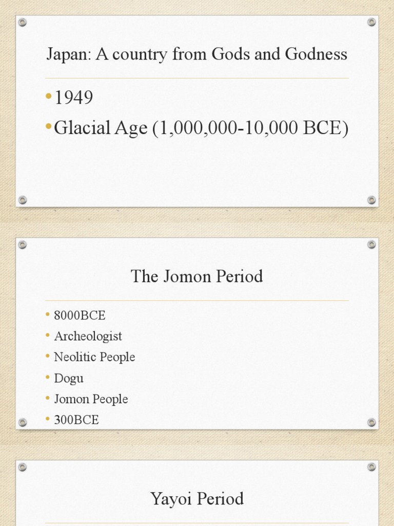 Japan's Historical Periods Overview | PDF | History