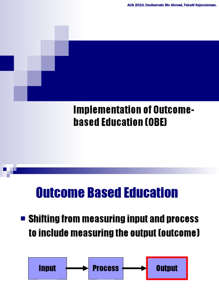 Obe FK Staff Aug 2010 | PDF | Applied Psychology | Teaching