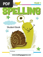 Spelling PDF | PDF | Stress (Linguistics) | Syllable