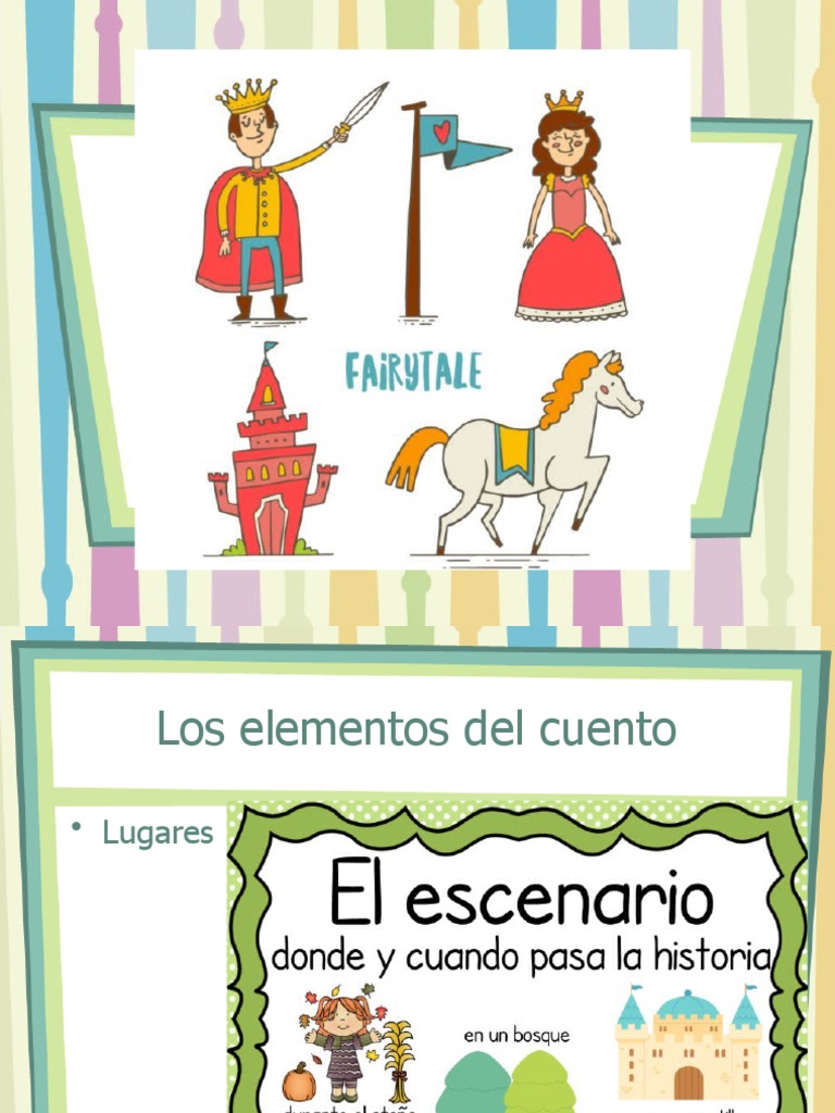 Los Elementos Del Cuento - Segundo Grado Español - Semana 18 Al 23 de ...