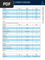 Body For Life - Workout Training Charts PDF | PDF | Weight Training ...