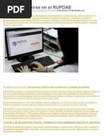 Rupdae Guia Rupdae 1 | PDF | Archivo de computadora | Informática