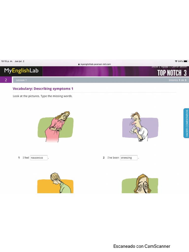 My English Lab Top Notch 3 | PDF