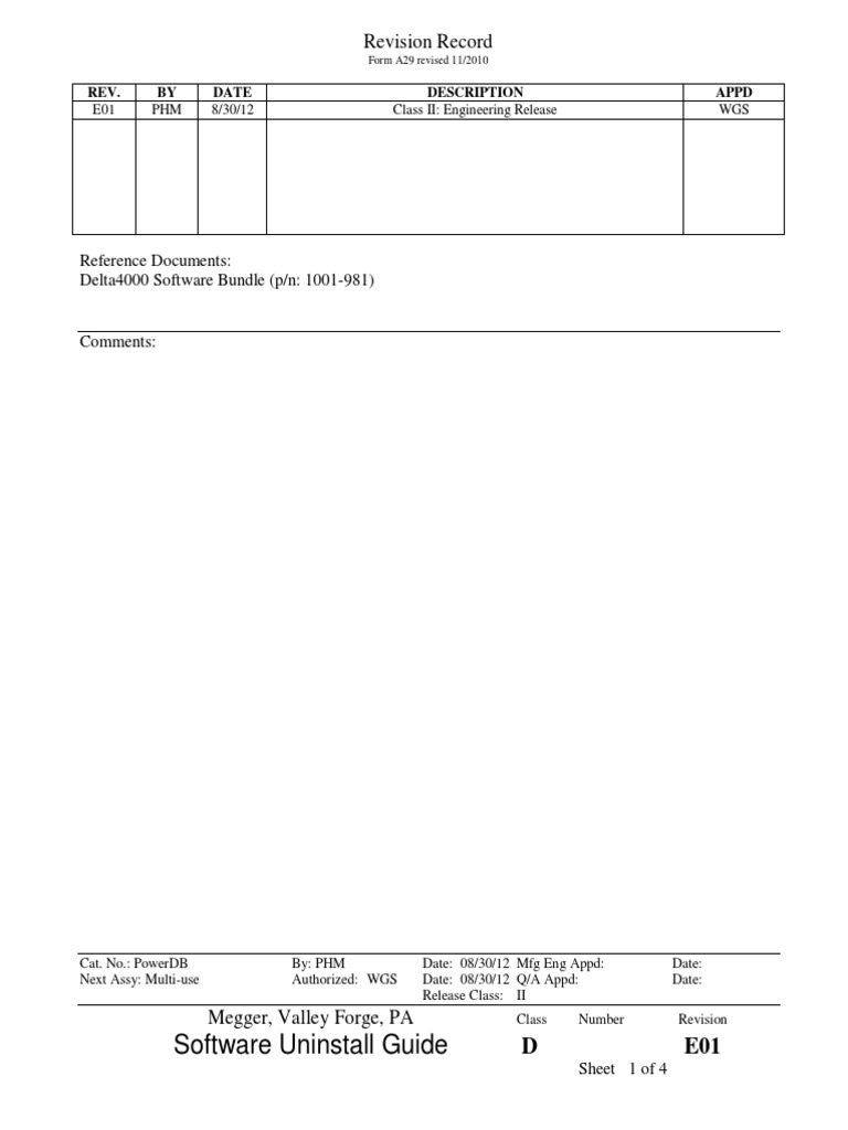 PowerDB Uninstall Guide PDF | PDF | Operating System Families ...