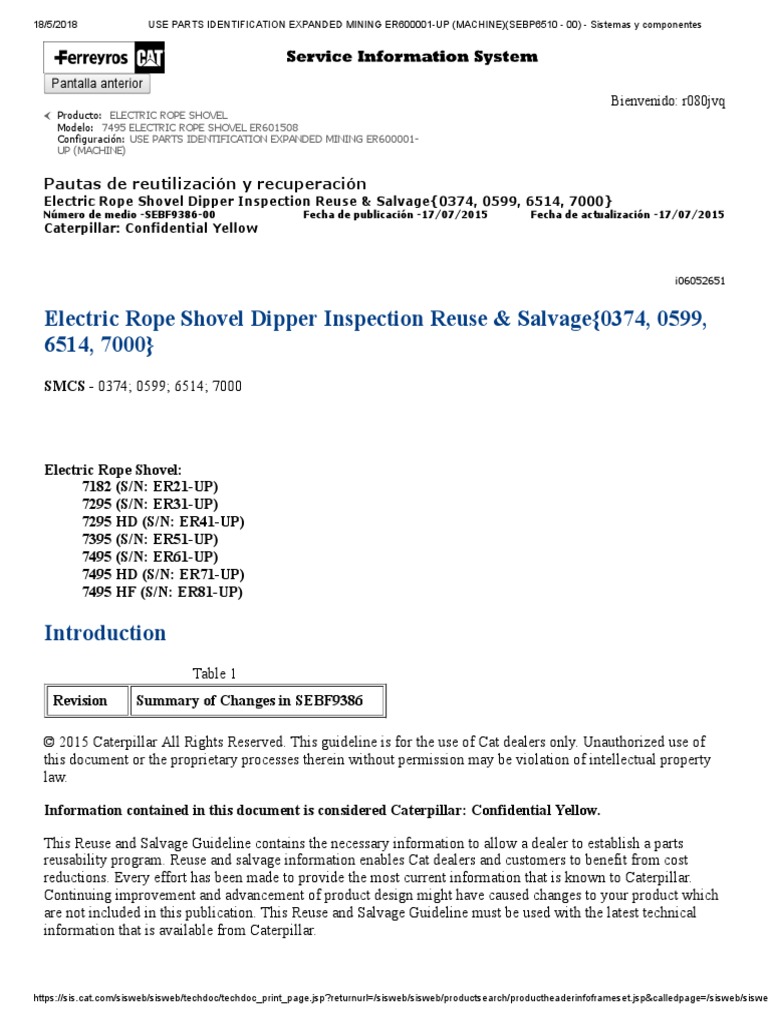 Manual Dipper 7495 - Inspeccion en Campo OEM PDF | PDF | Welding ...