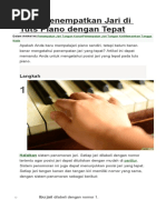 Cara Penulisan Gambar Not Balok Dan Tanda Diam Yang Benar | PDF