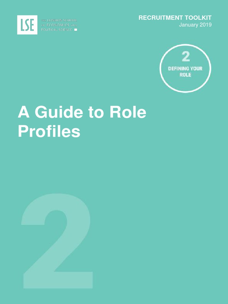 Role Profiles for Villanova Salary Bands | PDF | Strategic Leadership ...