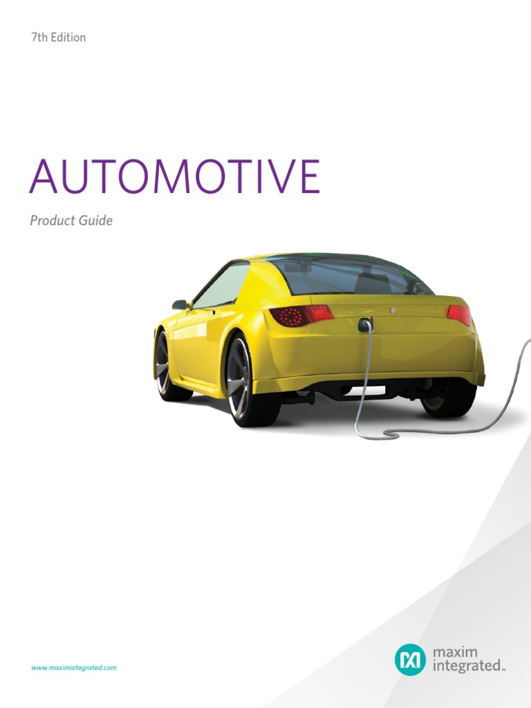 Automotive Product Guide PDF | PDF | Electric Power | Electrical Components