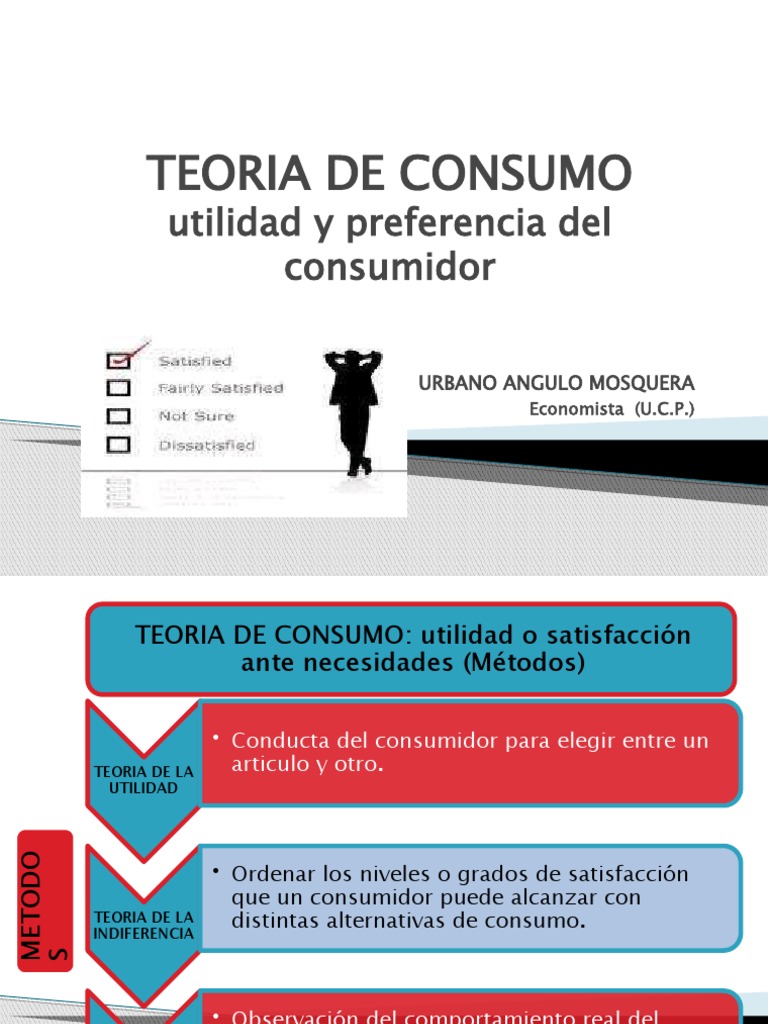 Teoria de Consumo | PDF | Utilidad | Utilidad marginal