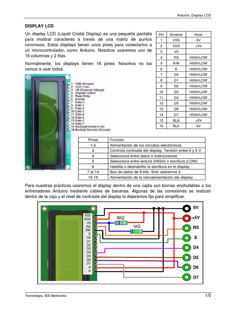 LCD Display | PDF | Pantalla de cristal líquido | Tecnología de medios