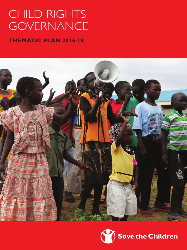 Child Rights Governance: THEMATIC PLAN 2016-18 | PDF | Governance ...