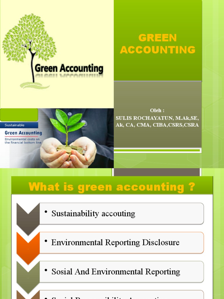 Green Accounting | PDF