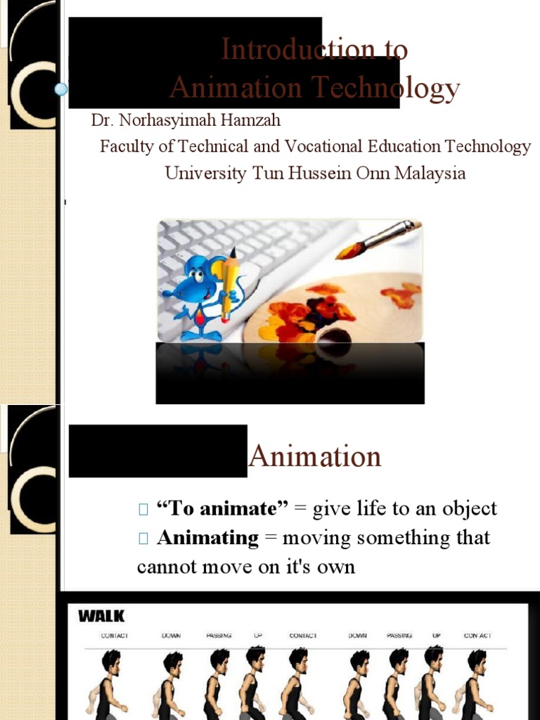 Topik 1 A | PDF | Animation | Computer Animation