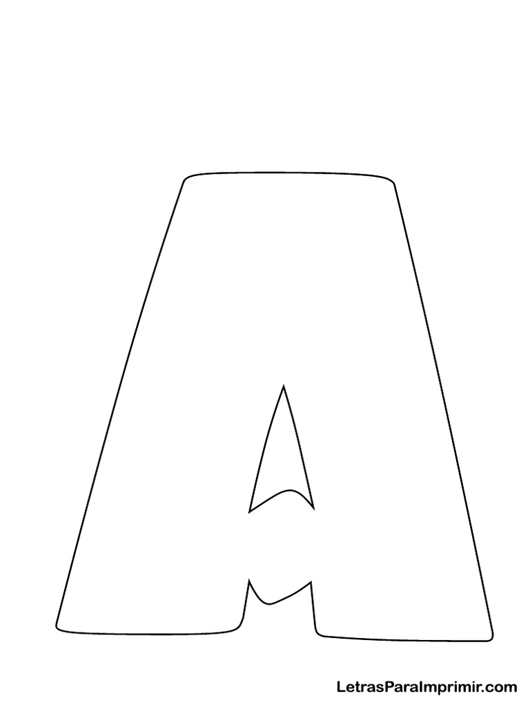 Letras para Colorear 2 PDF | PDF