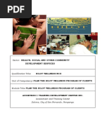 CBLM (1) Hilot Wellness Massage NC II | PDF | Competence (Human ...