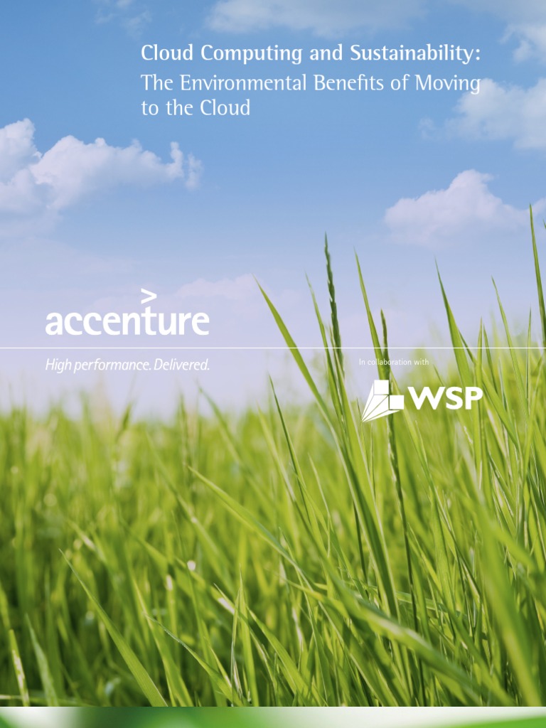 Accenture - Sustainability - Cloud - Computing - The Environmental Benefits of Moving To The ...