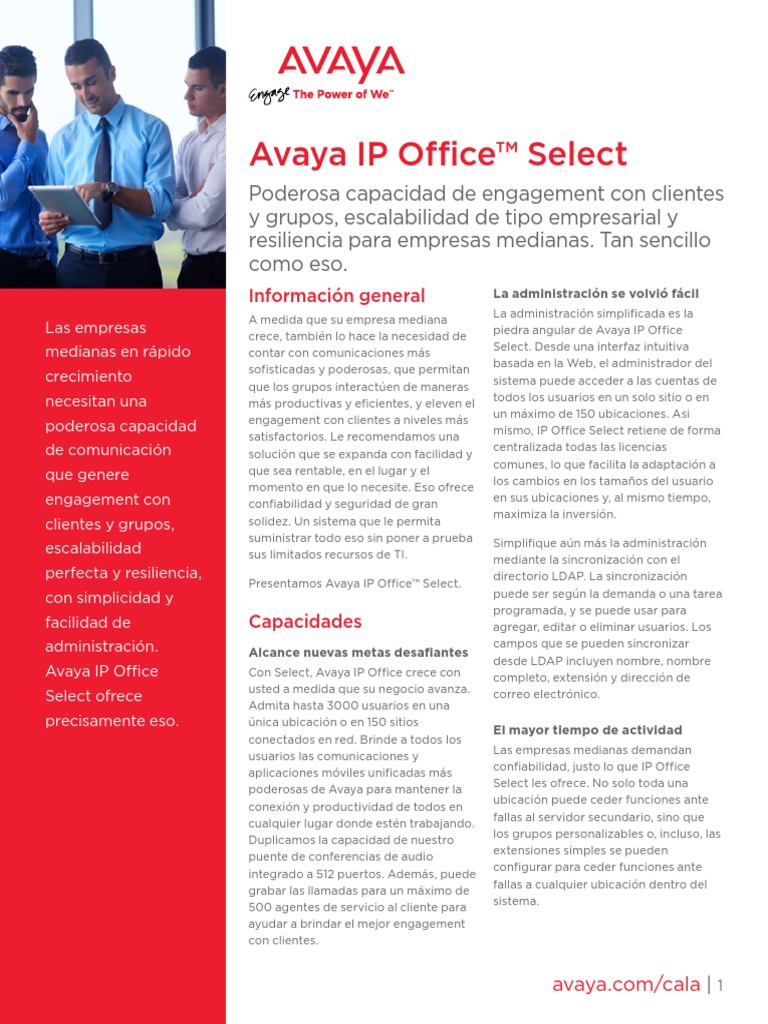 Avaya IP Office Select-SME7648SP | PDF