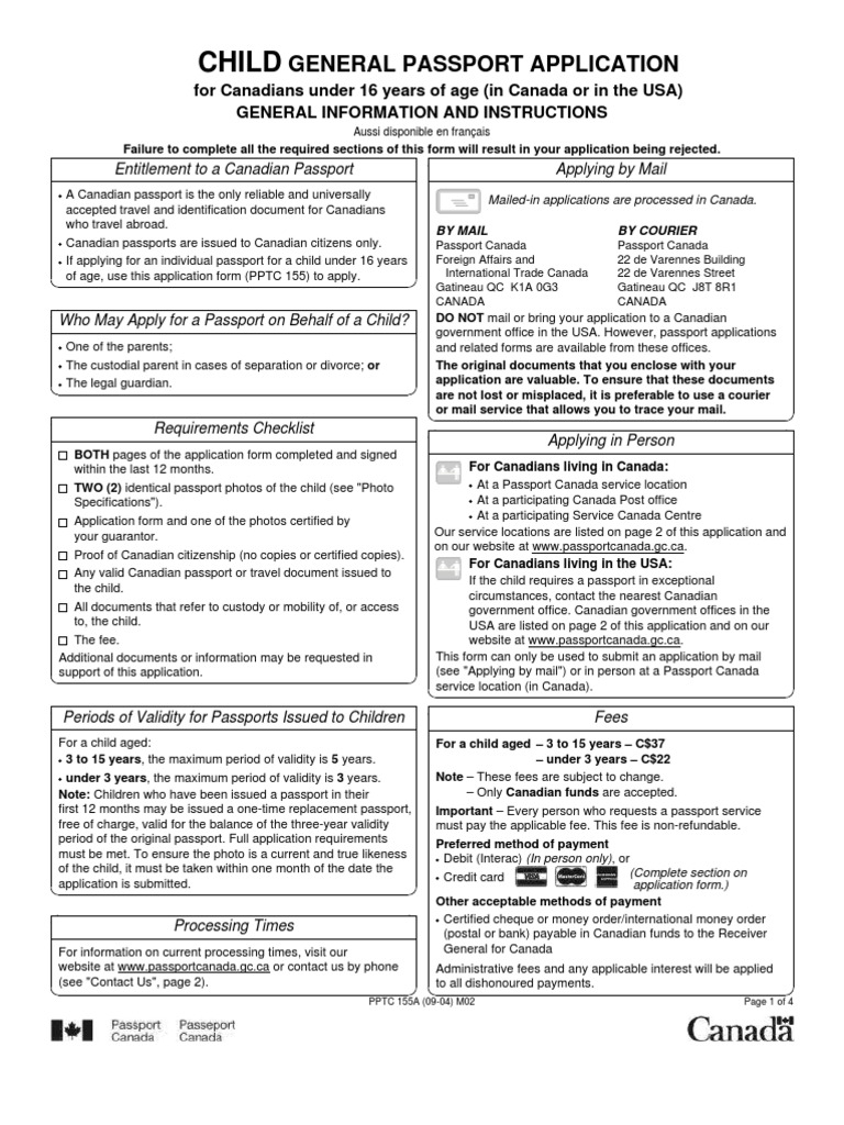 PPTC 155 | PDF | Birth Certificate | Passport