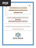 HRMS Leave Application Guide for Railways | PDF | Computing ...