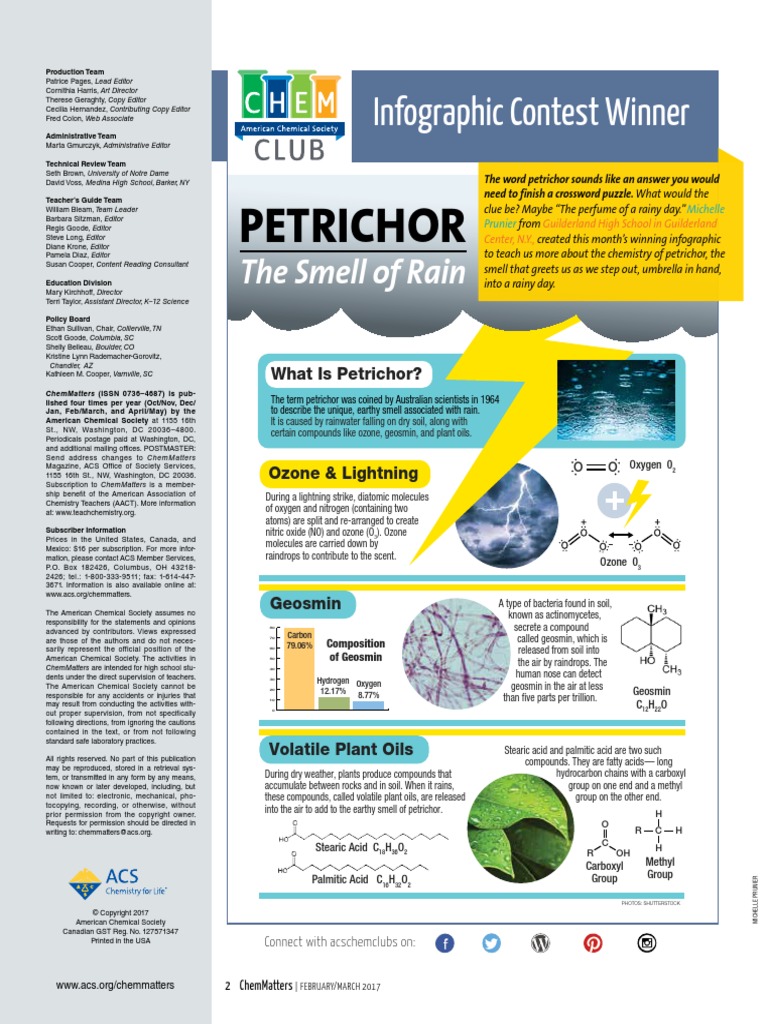 Chemmatters Feb2017 Chemclub Infographic | PDF | Ozone | Chemical Compounds