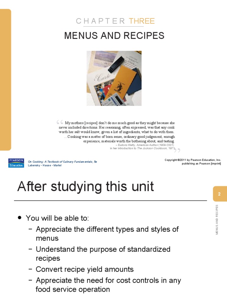 Menu Recipe | PDF | Menu | Food And Drink