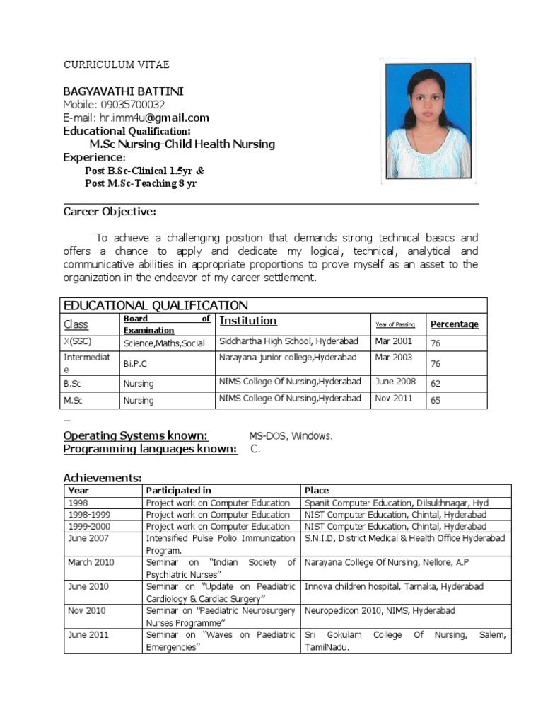 Bagya MSC Pediatric 8 Years | Download Free PDF | Nursing | Health Care