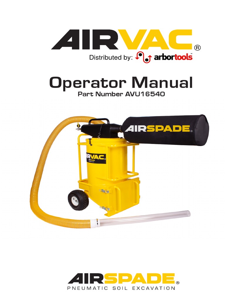 Airvac Operations Manual | PDF | Damages | Valve