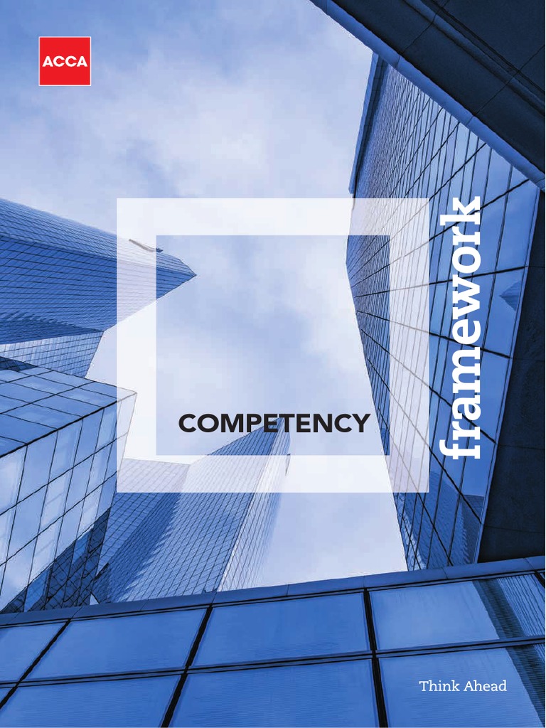 ACCA Competency Framework How and When To Use 2020 | PDF | Competence ...