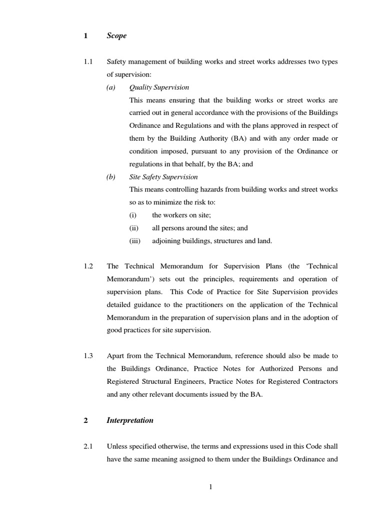 Site Supervision | PDF | Internet Protocol Suite | Safety