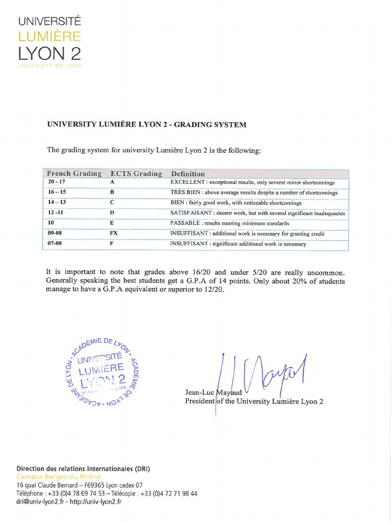Grading System PDF | PDF