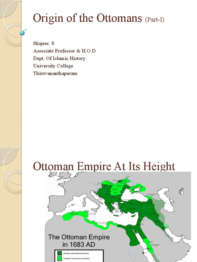 Origin of The Ottomans