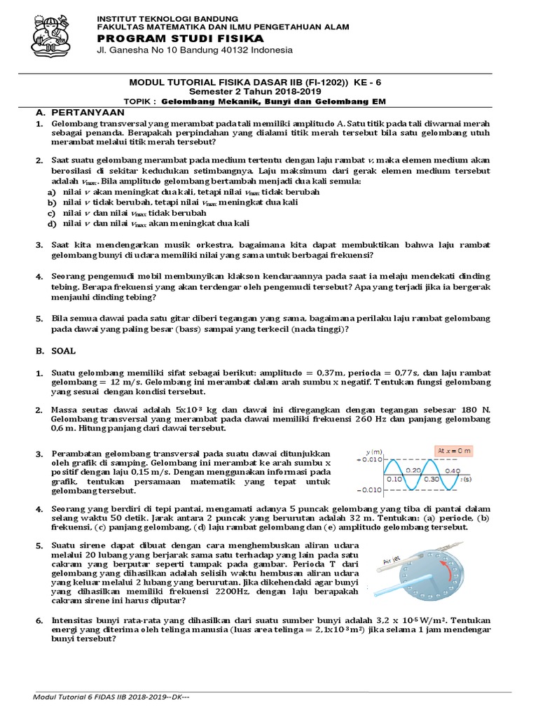 SOAL Modul Tutorial 6 Fidas IIB-2018-2019-revisi | PDF