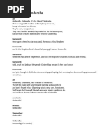 Cinderella Play Script | PDF | Cinderella