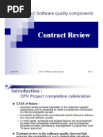 SAMPLE Contract Review Checklist | PDF | Indemnity | Government Information