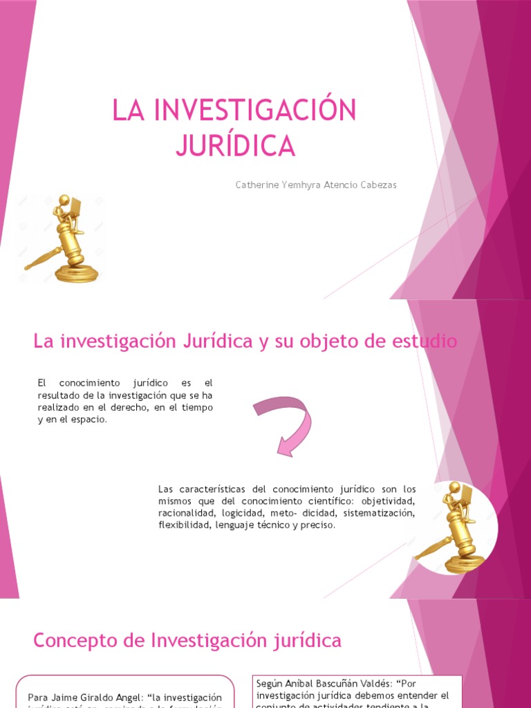 La Investigación Jurídica | PDF | Institución | Metodología