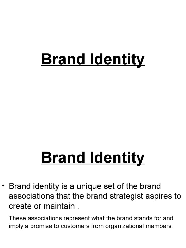 Brand Identity | PDF | Identity (Social Science) | Brand