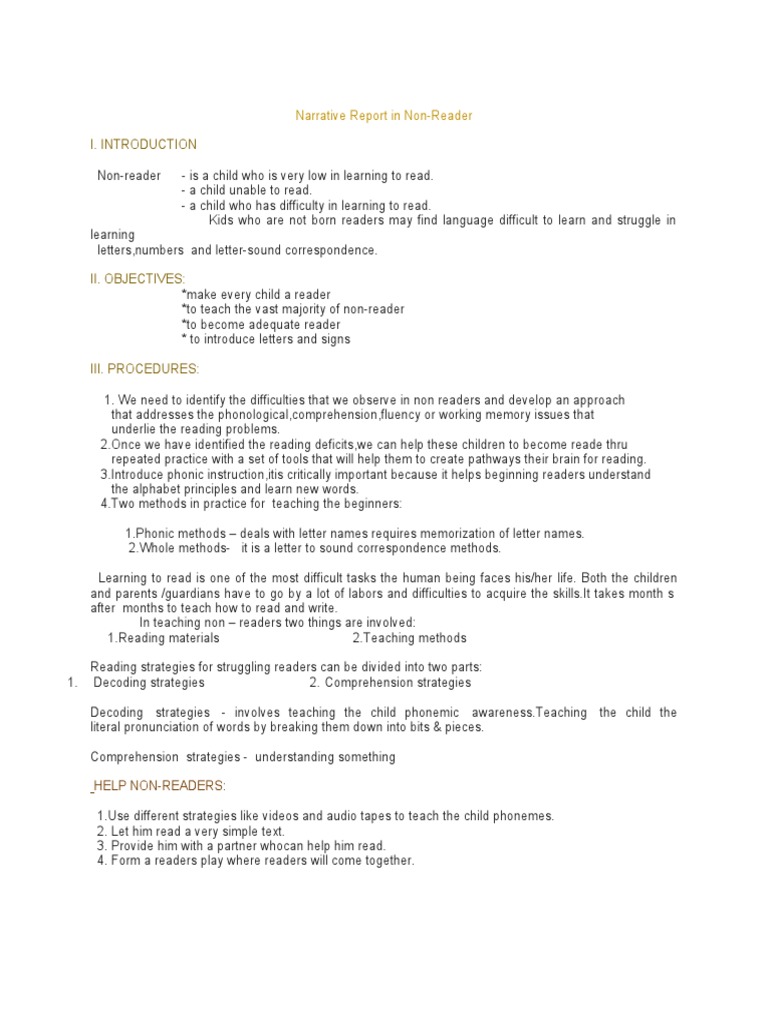 Reading | PDF | Learning To Read | Phonics