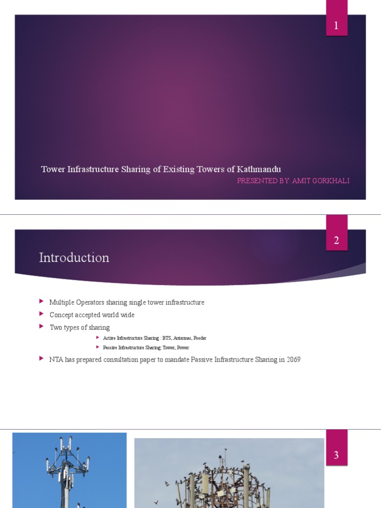 Tower SHaring Presentation 2 | PDF | Business