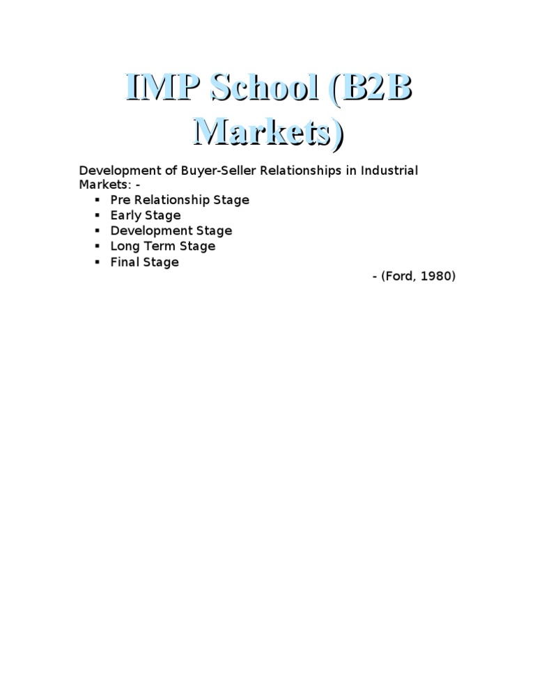 IMP School | PDF